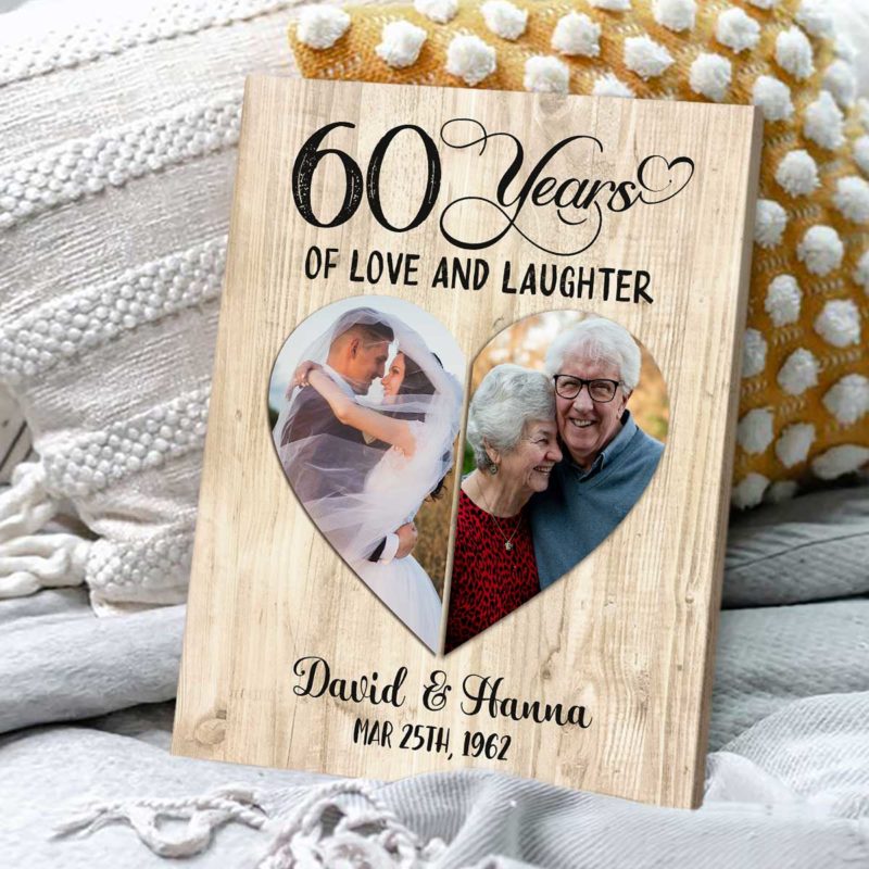 60 Year Anniversary Gift - Best Personalized Gifts For Everyone