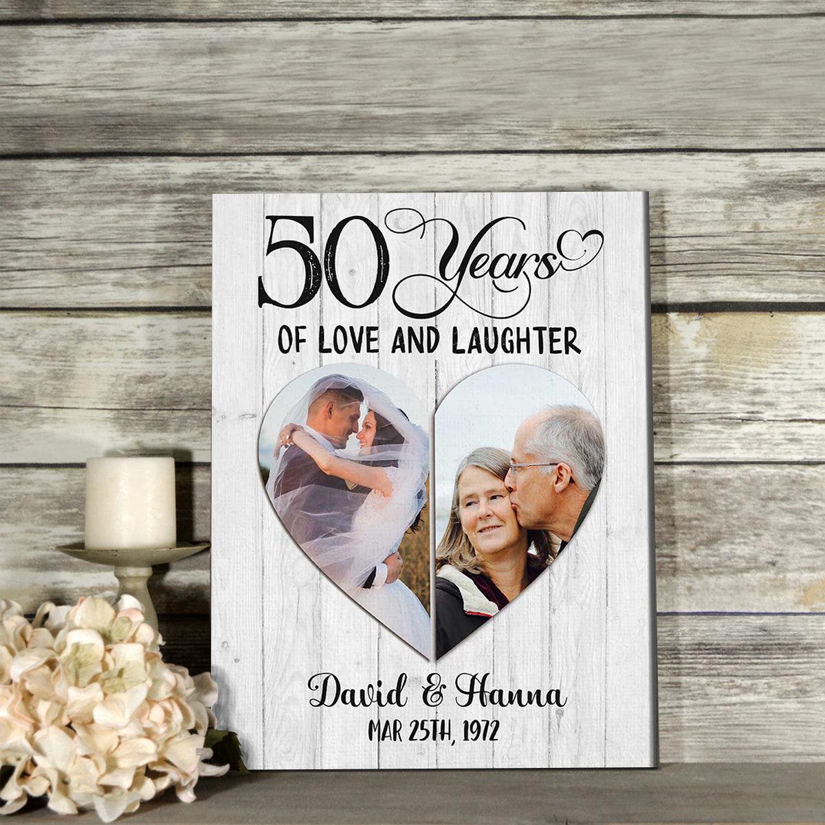 50 Year Anniversary Gift - Best Personalized Gifts For Everyone