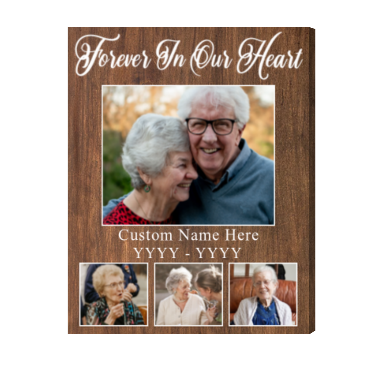 Personalized Memorial Photo Canvas, Gifts In Memory Of A Loved One ...