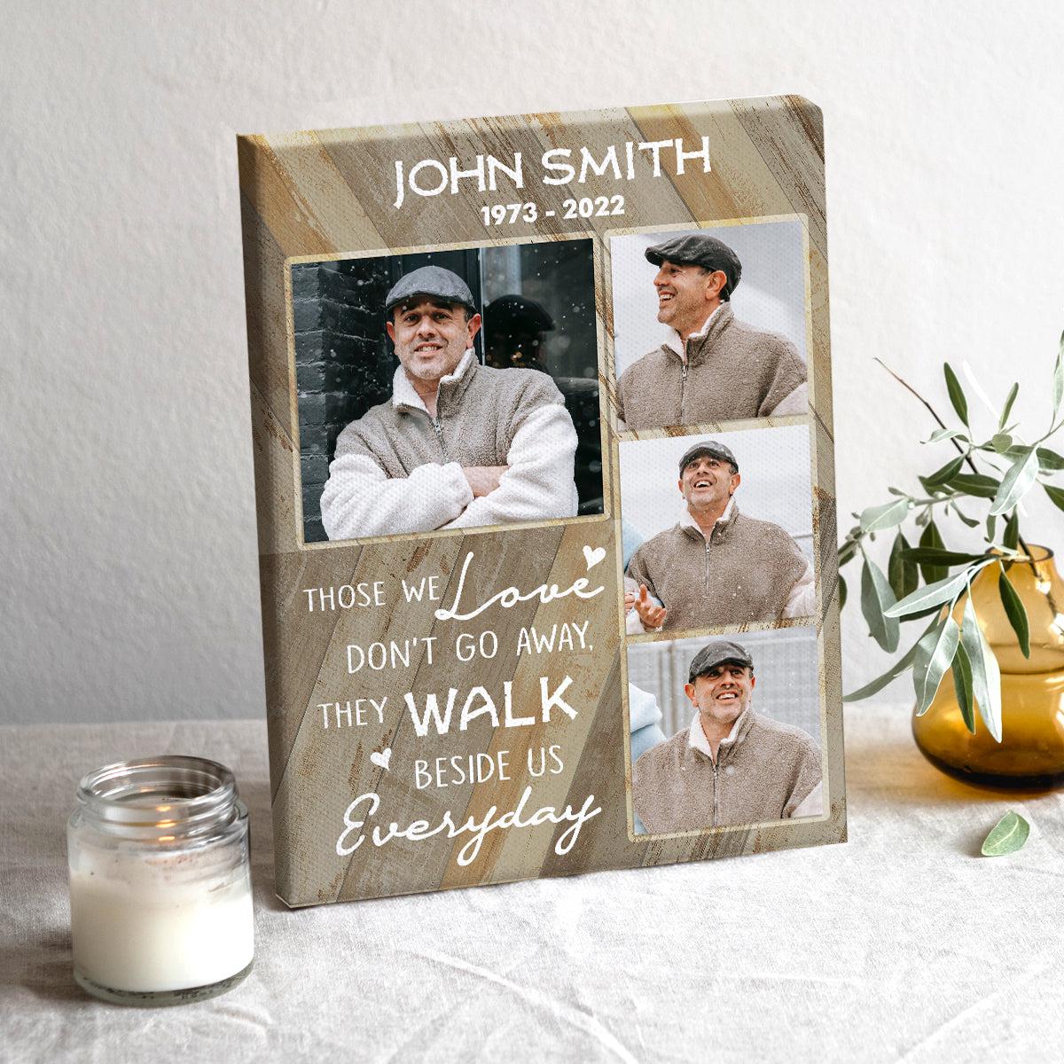 Memorial Canvas - Personalized Memorial Gifts - Benicee Shop