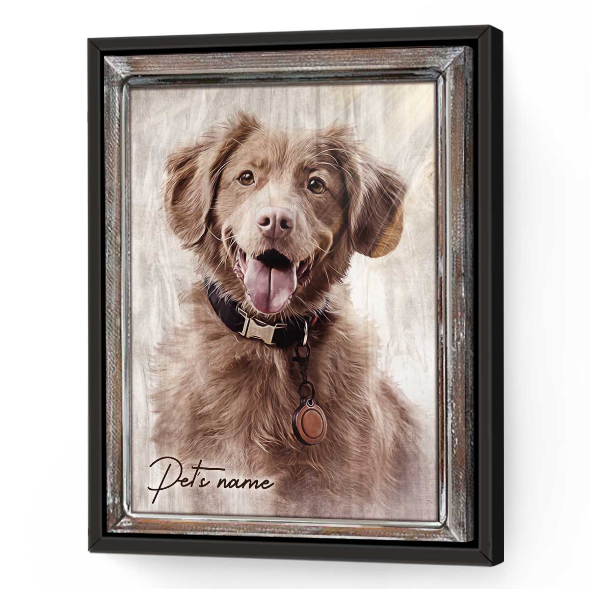 Custom Pet Portrait, Pet Portrait Painting, Pet Portrait From Photo ...