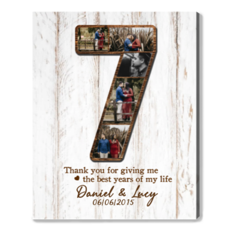7 Year Anniversary Gift - Best Personalized Gifts For Everyone